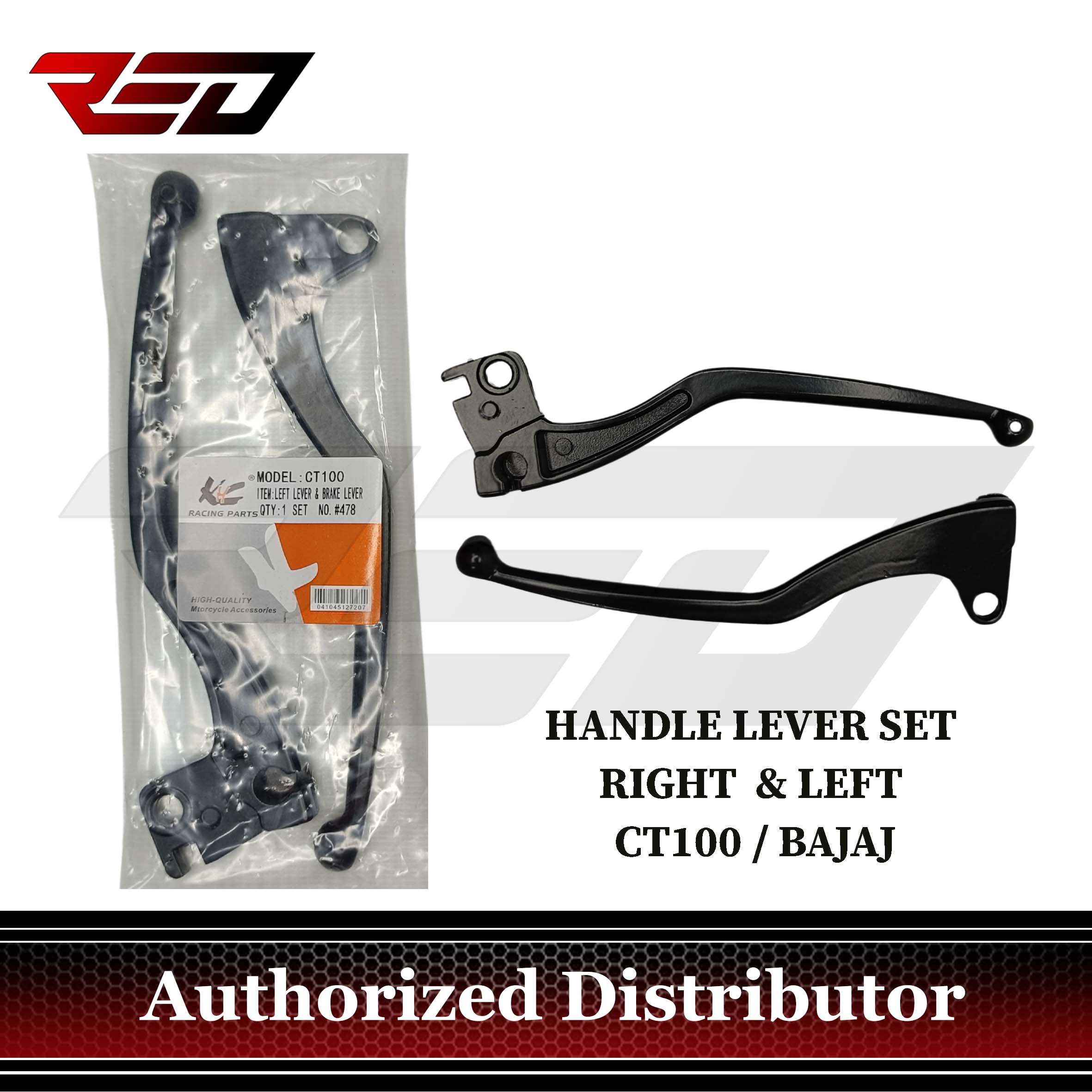 Handle Lever Set Left & Right KHC CT100 / Bajaj | Shopee Philippines