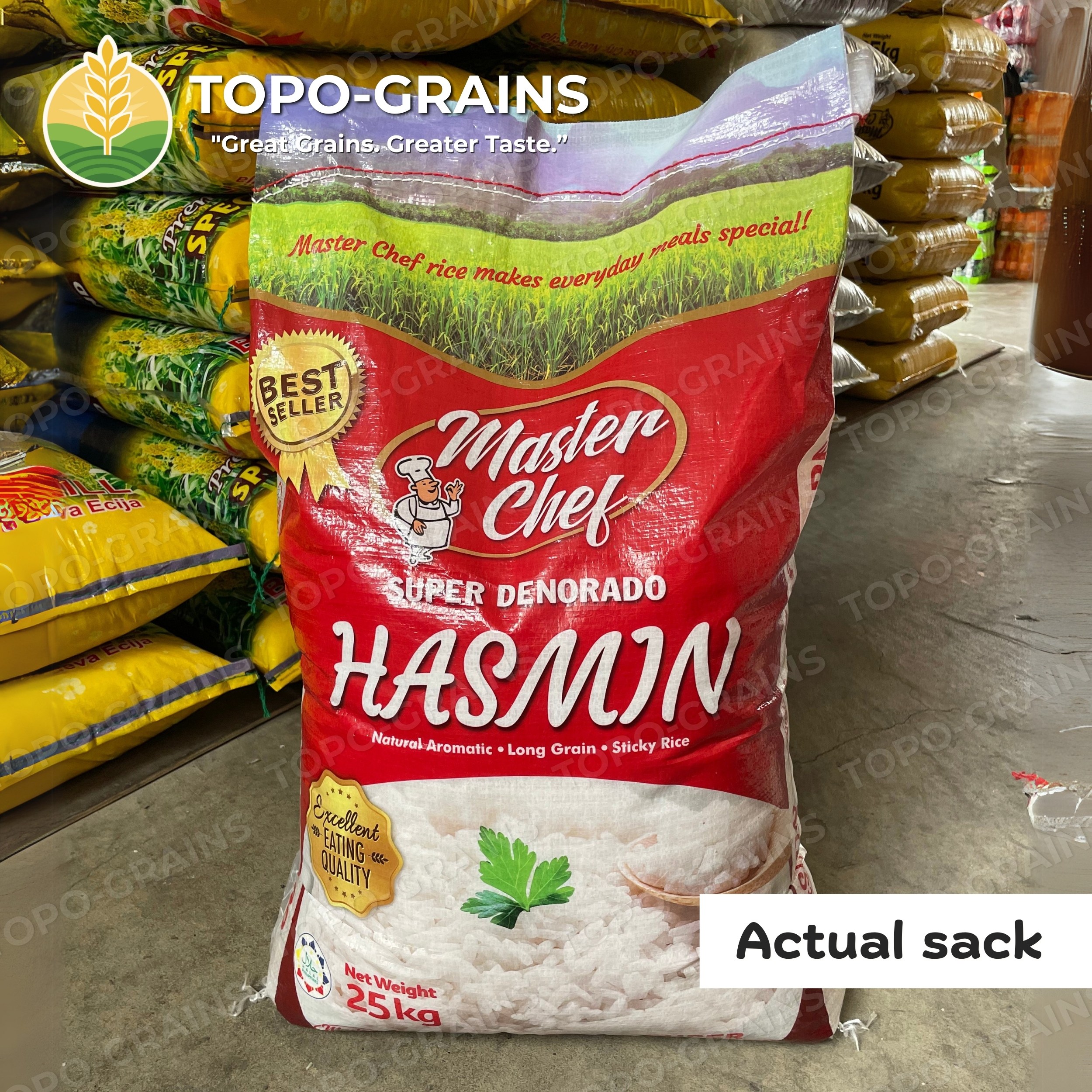 Aromatic Super Denorado Hasmin 25kg Bigas Rice Sack - Malagkit ...