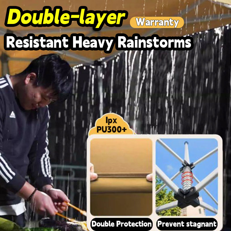 Wthb Outdoor Retractable Car Tent 2x2 3x3 3x4.5 3x6m Blue canopy tent ...