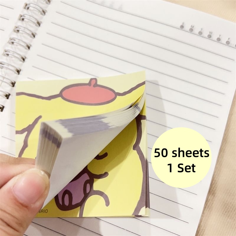 1PCS/50Sheets Cute Post-it Ins Style Note Paper Cartoon Thickened ...