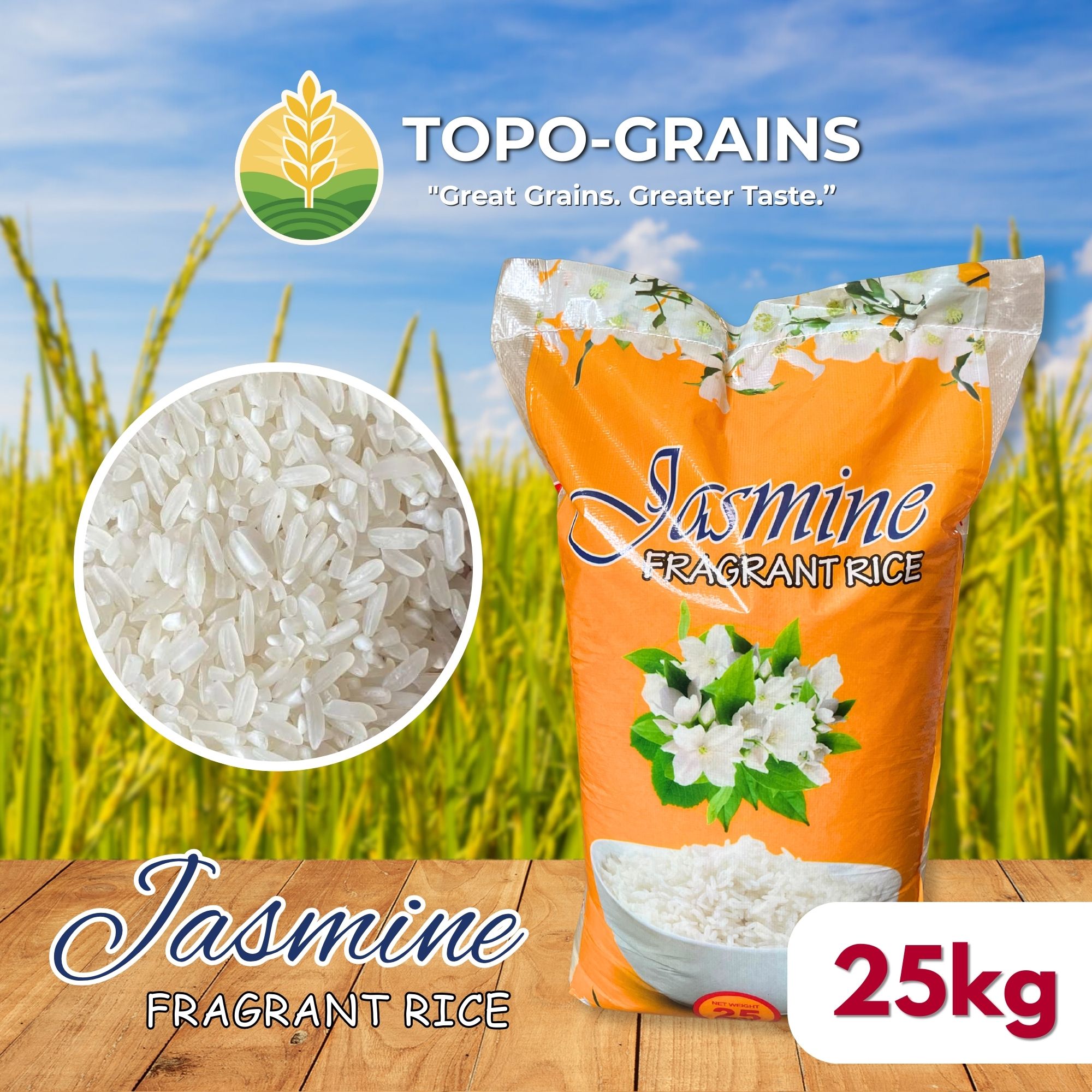 Jasmine Fragrant White Rice 5kg 25kg - Malambot , Masarap , Mabangong Bigas | Shopee Philippines