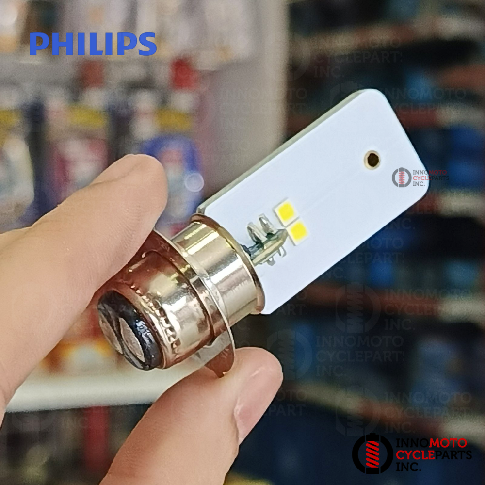 Philips M5/T19 LED AC/DC Headlight Bulb Up to 6000K White Light ...
