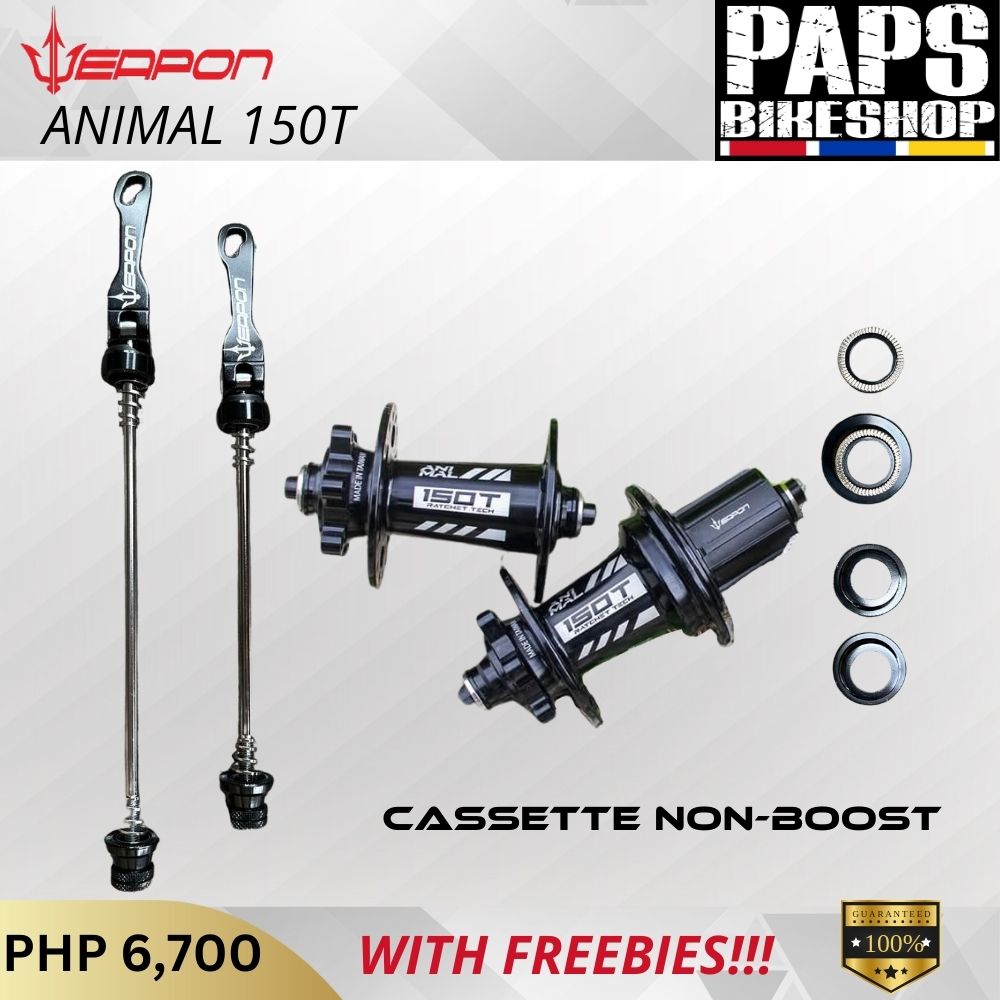 WEAPON ANIMAL 150T RATCHET HUBS | Shopee Philippines