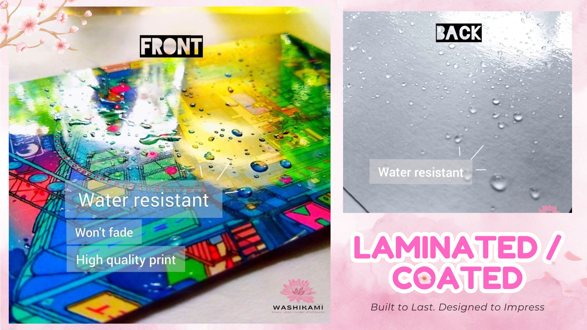 Customized A4 Poster (A4, 4R, 5R, Sticker Poster) - Washikami | Shopee ...