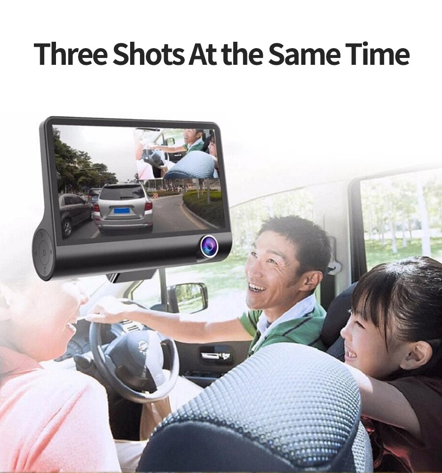 DDPAI Car Dash Cam For Car 360 Degrees With Night Vision 1080p Front ...