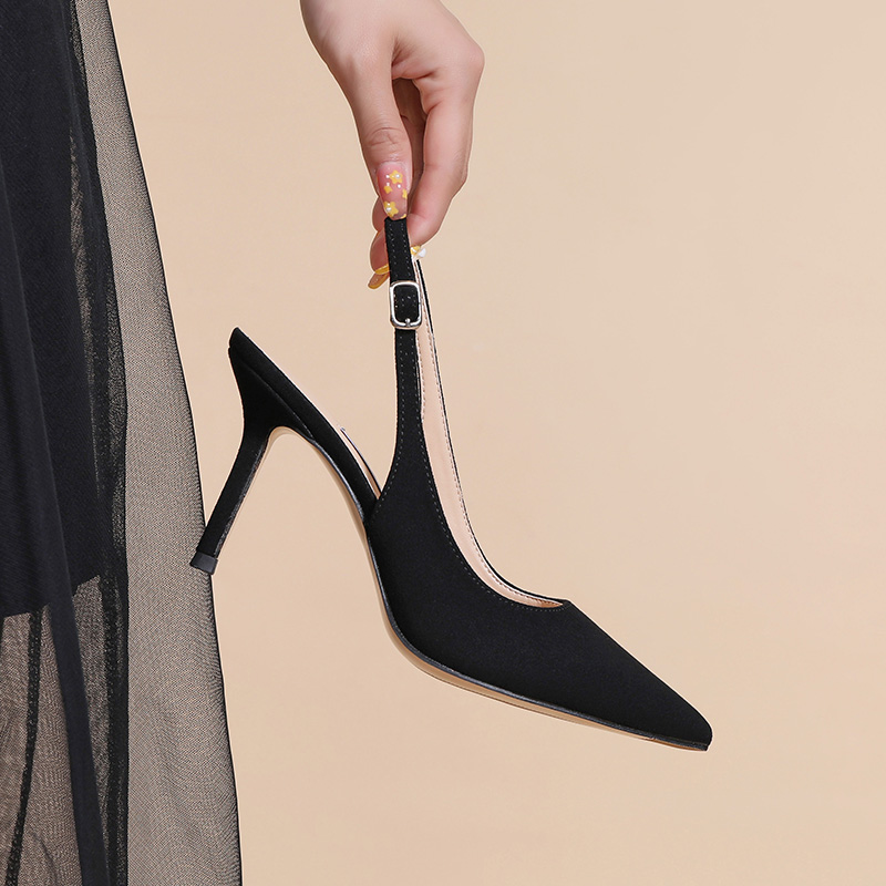 3 inch Korean Elegant patent leather pointed high heels Formal Party ...