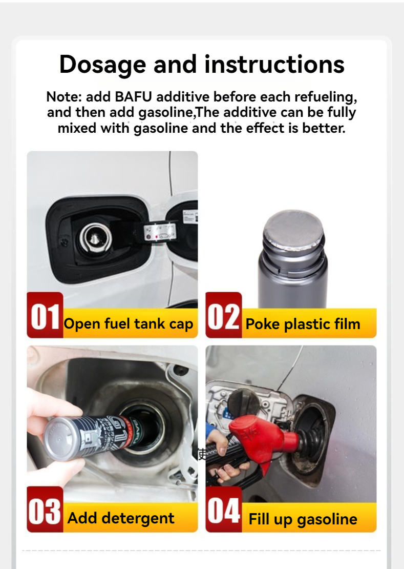 Carbon Cleaner Honda 65ML Gasoline Fuel Treatment Carbon Cleaner Fuel ...