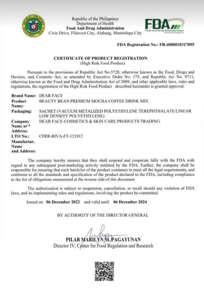 Dear Face Beauty Bean Mocha Coffee Beauty Bean Choco Mallows with ...