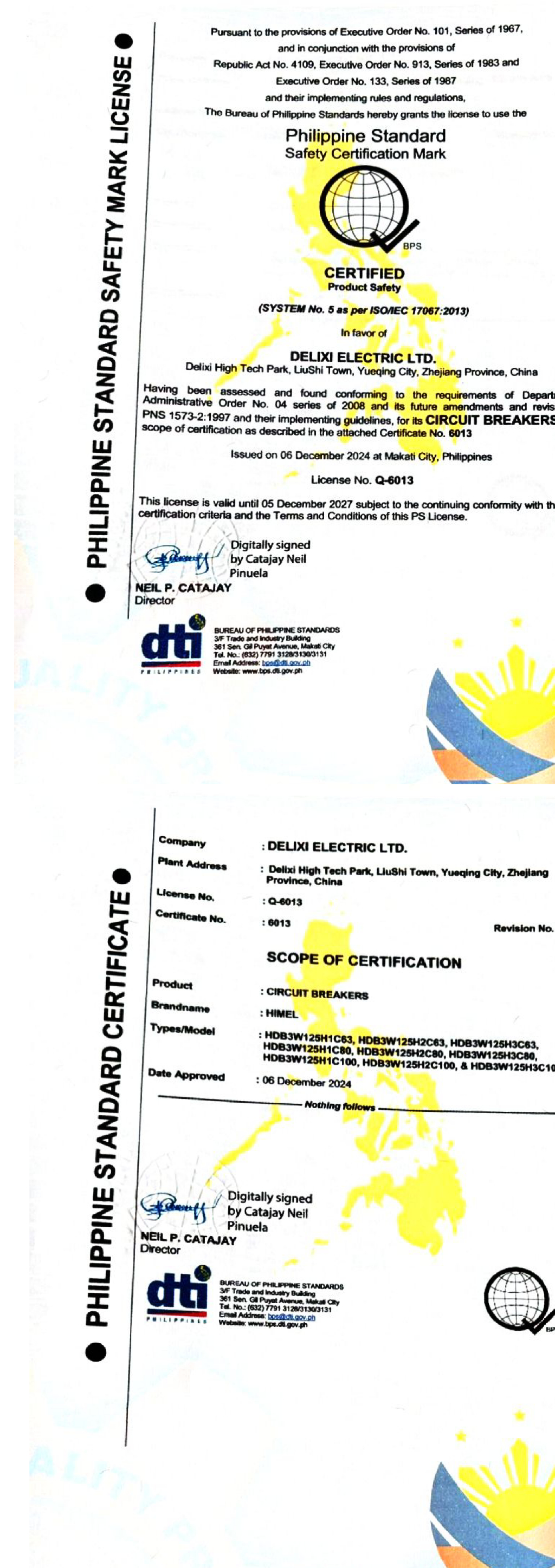 Delixi Miniature Circuit Breaker - 20A / 2 Poles / Best Breaker for ...