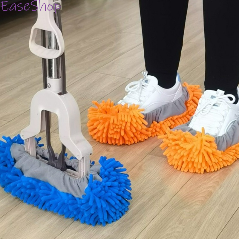 2in1 Dust Mop Slipper Shoe Rag Mop Shoes Cover Dust Mop Slippers ...