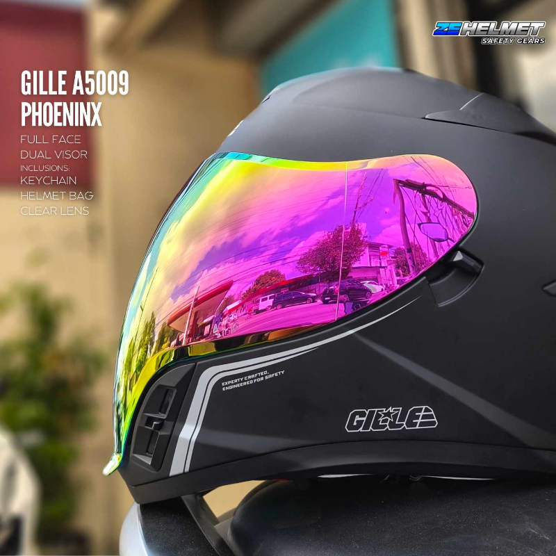 GILLE PHOENIX Modular Helmet Full Face Double Mask Motorcycle Helmet ...