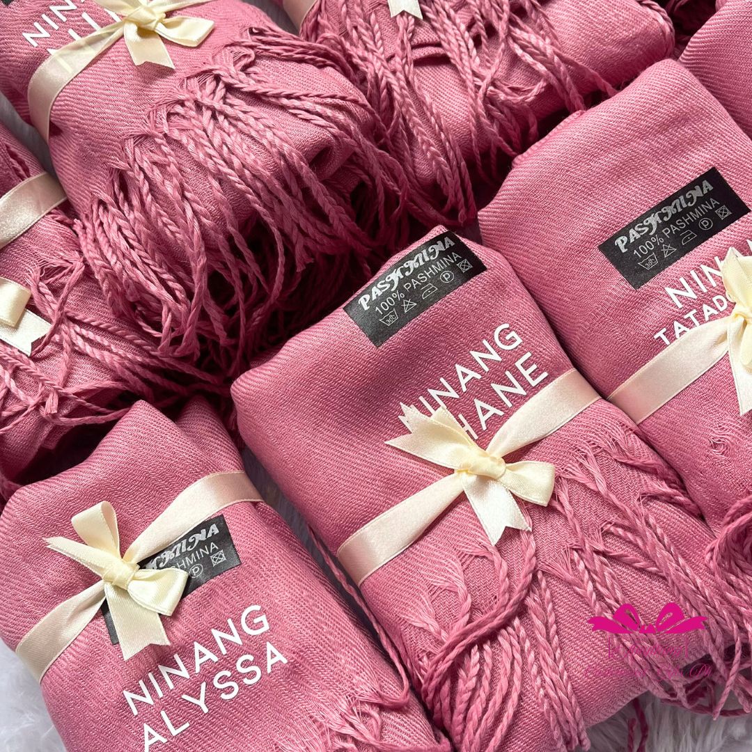 PERSONALIZED SCARF/SHAWL (70cmX180cm) | Birthday, Debut, Wedding ...