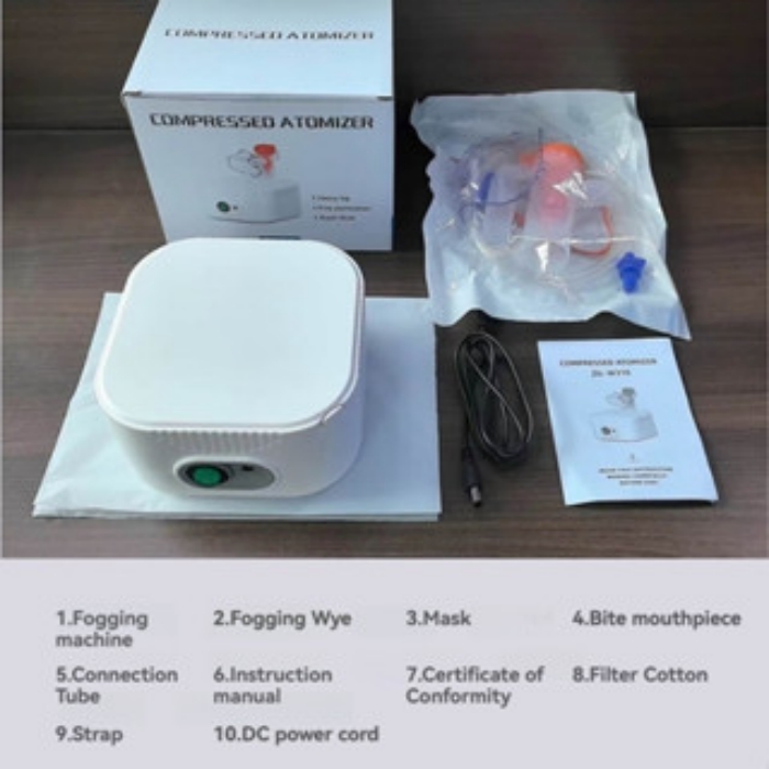 Elite Compact Nebulizer With Accessories Machine For Kids And Adults ...