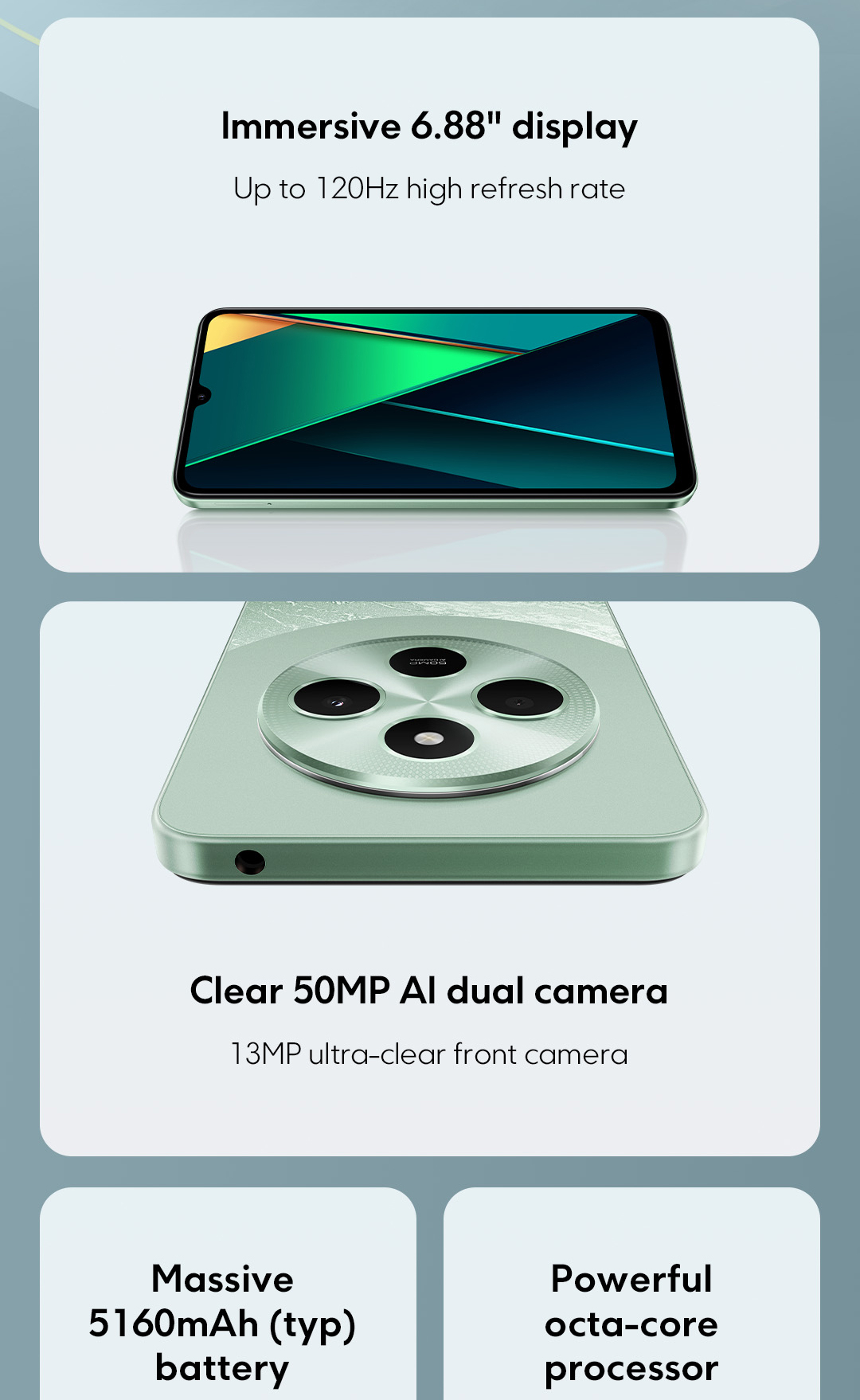 C75 Helio G81-Ultra Processor Smartphone with 50MP Camera - 8GB+256GB ...