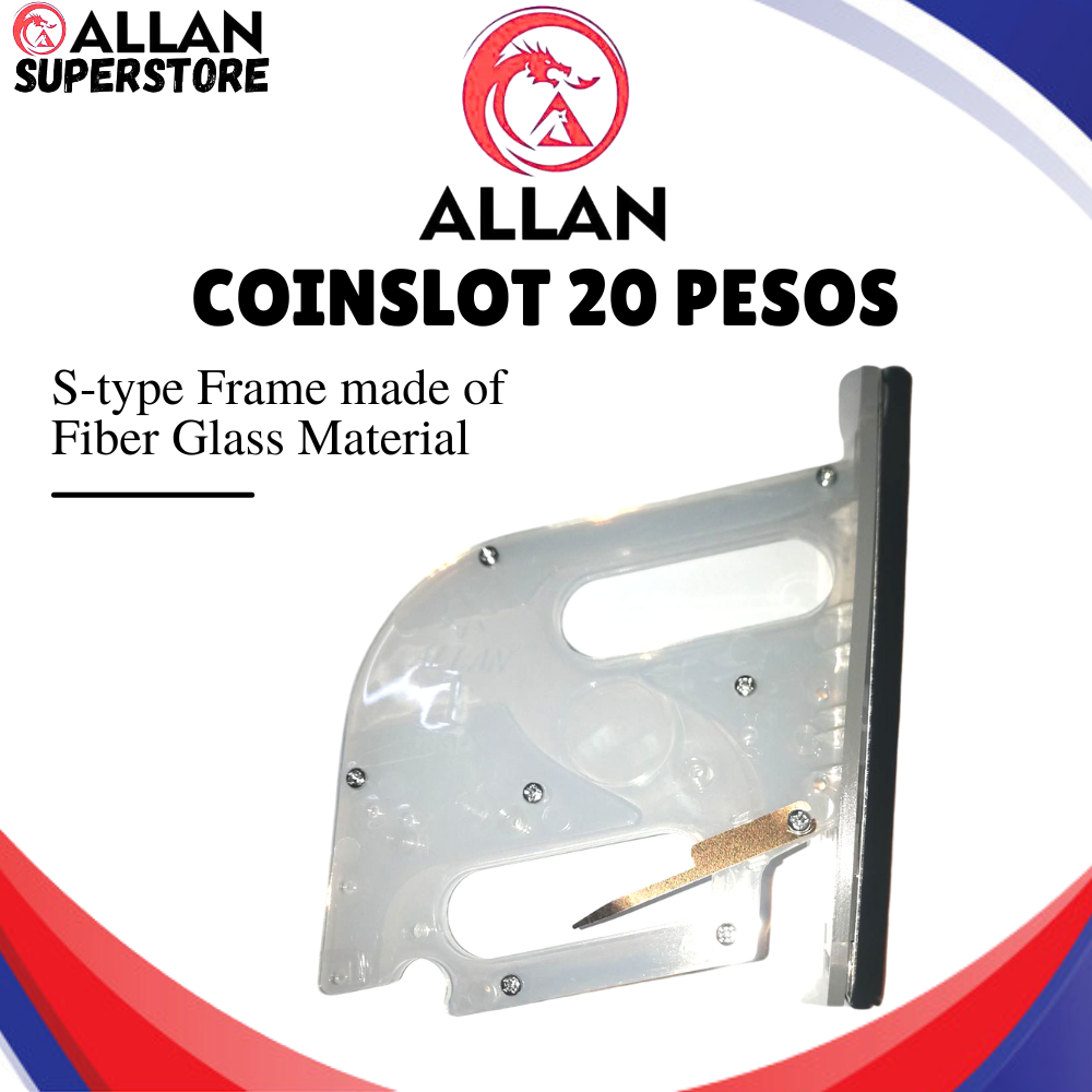 Allan Coinslot 20 Pesos | Bentenet | Vending Machines | New sensor ...