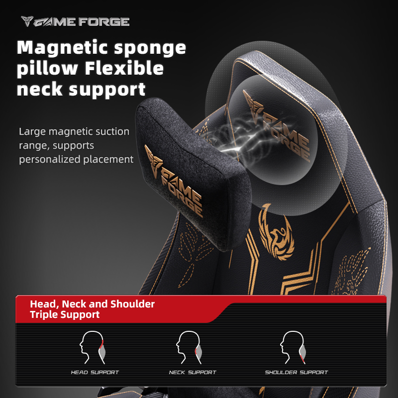 GAMEFORGE Phoenix Blaze Series Ergonomic Gaming Chair | Shopee Philippines