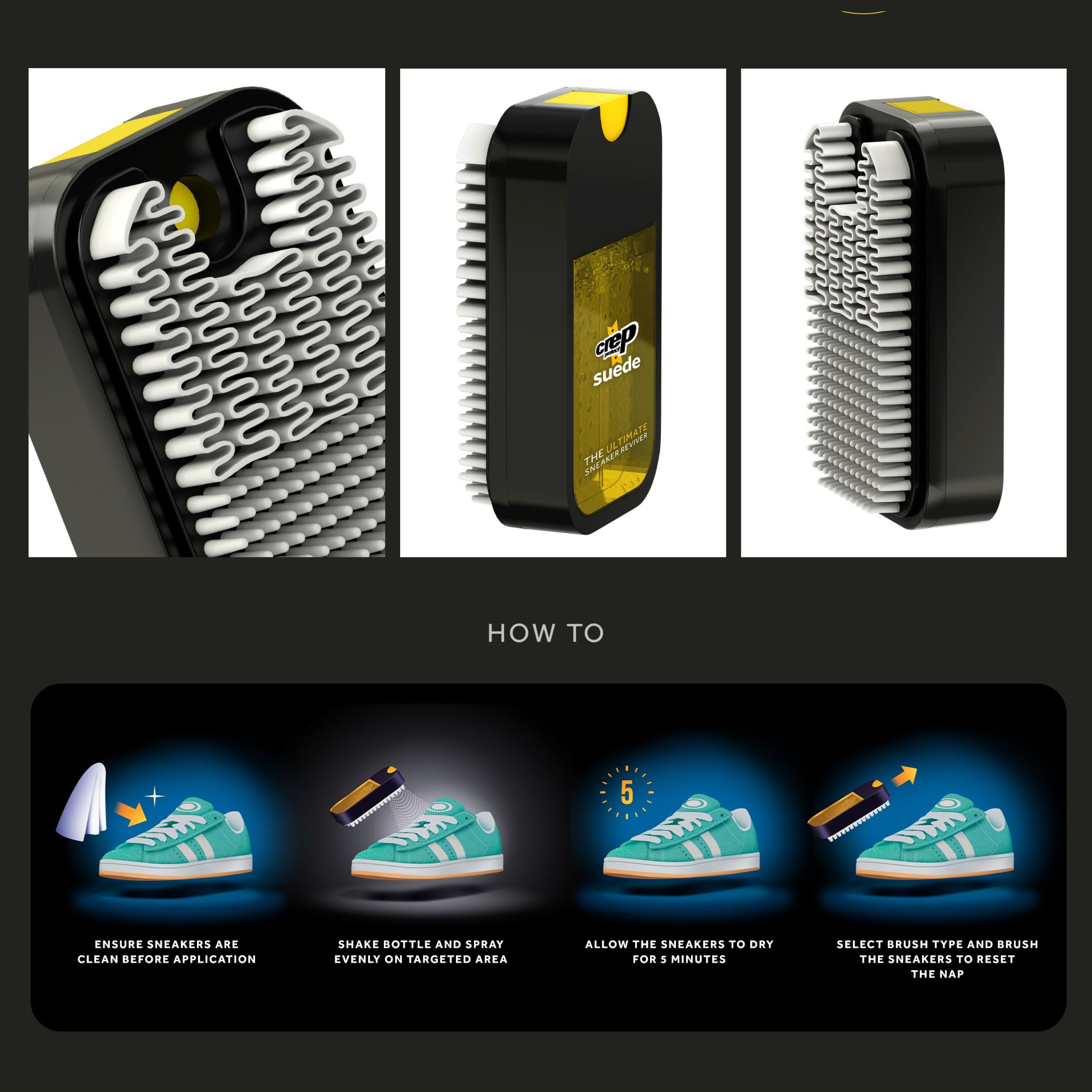 Crep Protect Suede Reviver | Shopee Philippines