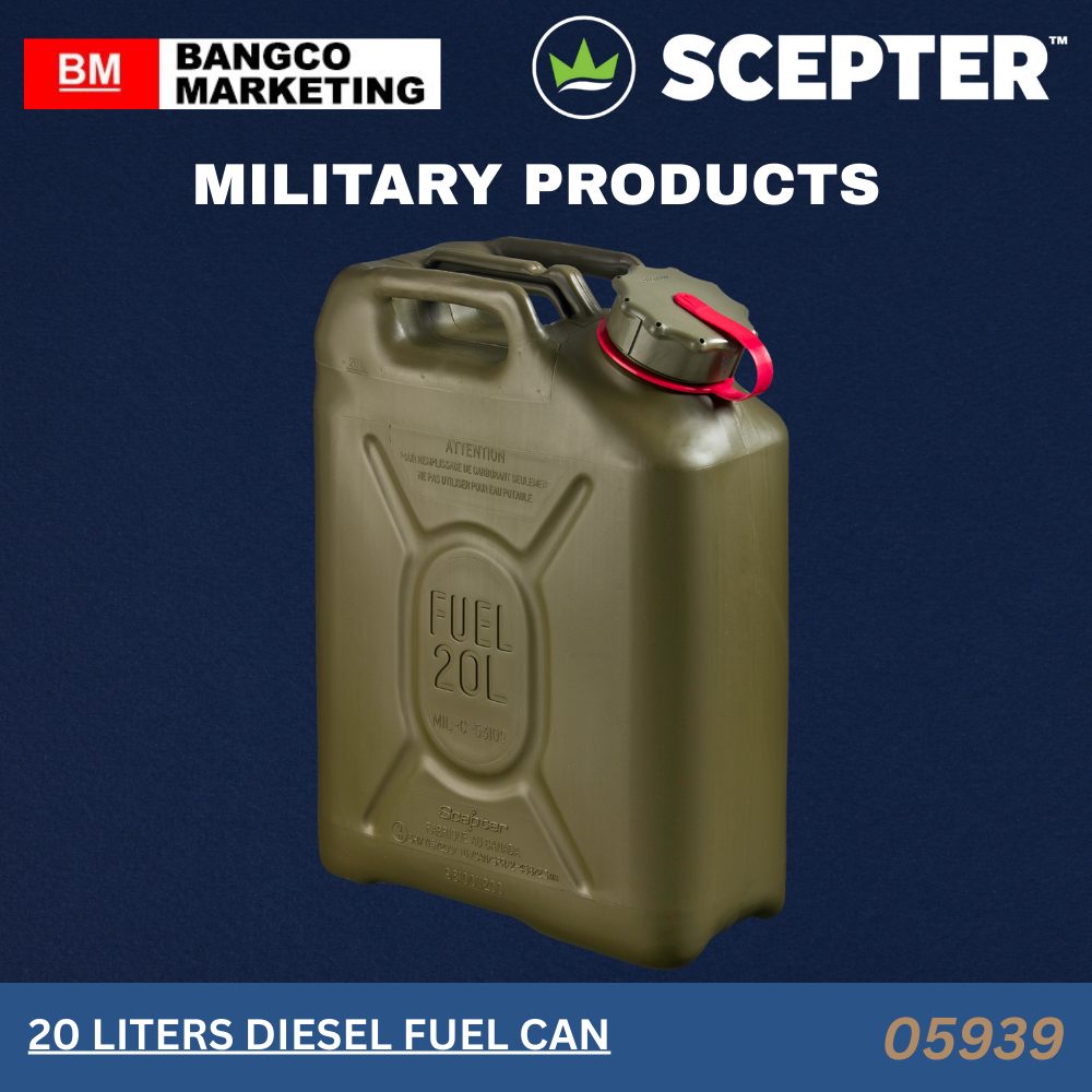 SCEPTER MILITARY DIESEL FUEL CAN 20LITERS | Shopee Philippines