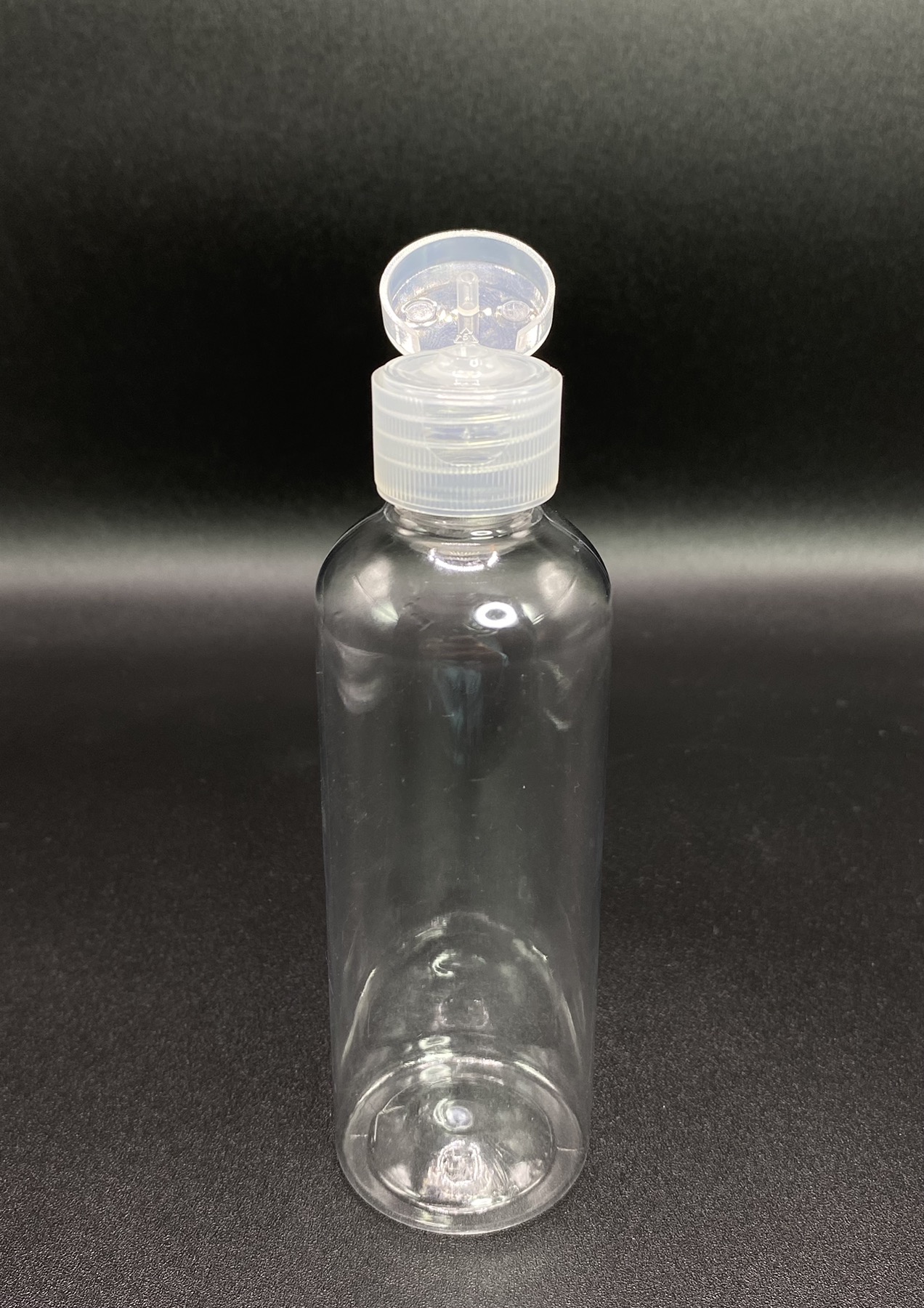 100pcs - CPC PETE FLIP TOP Coskin 100ml Transparent Thick Plastic Empty ...