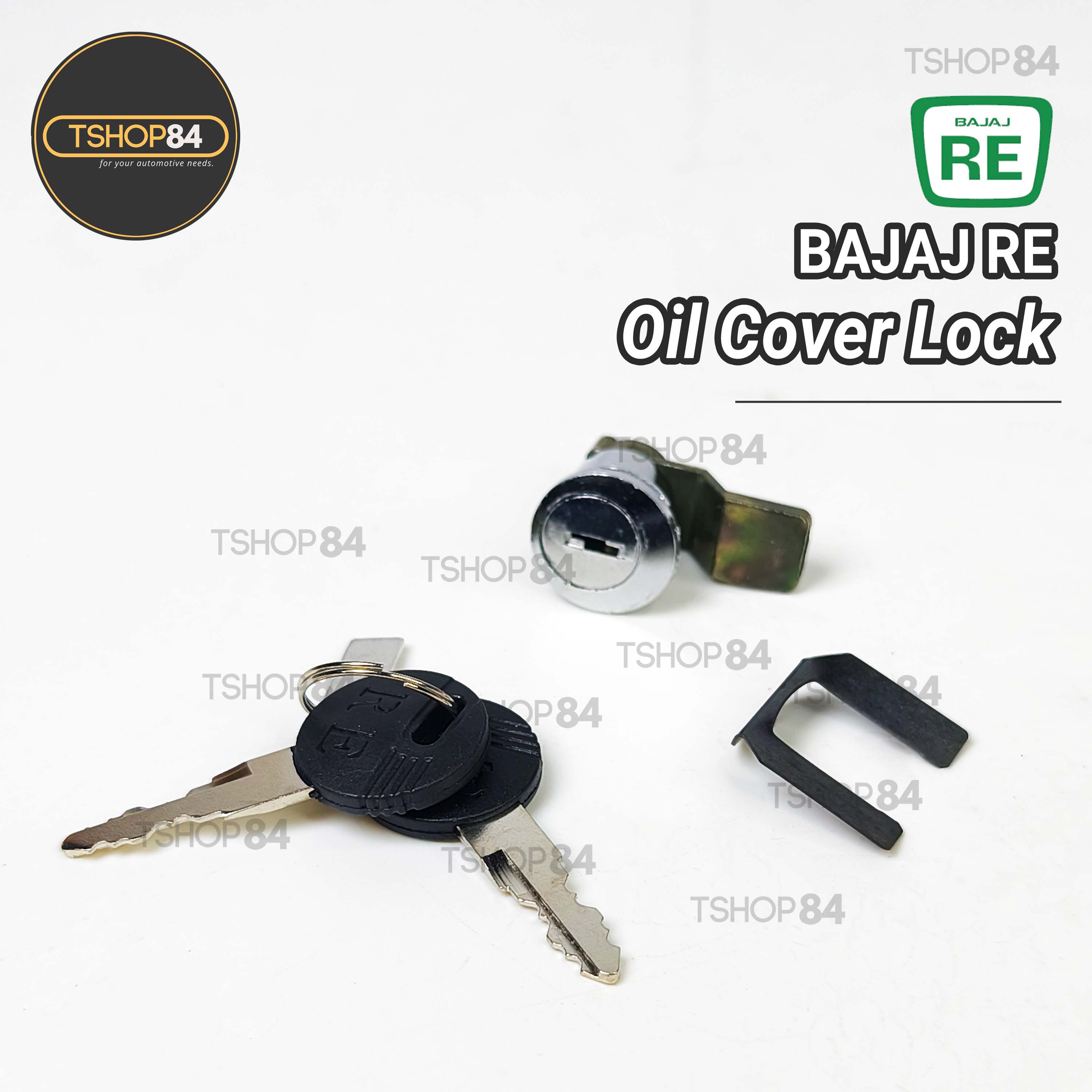 Bajaj RE Engine Lock #221 Tool Box Lock #222 Oil Cover Lock #223 ...