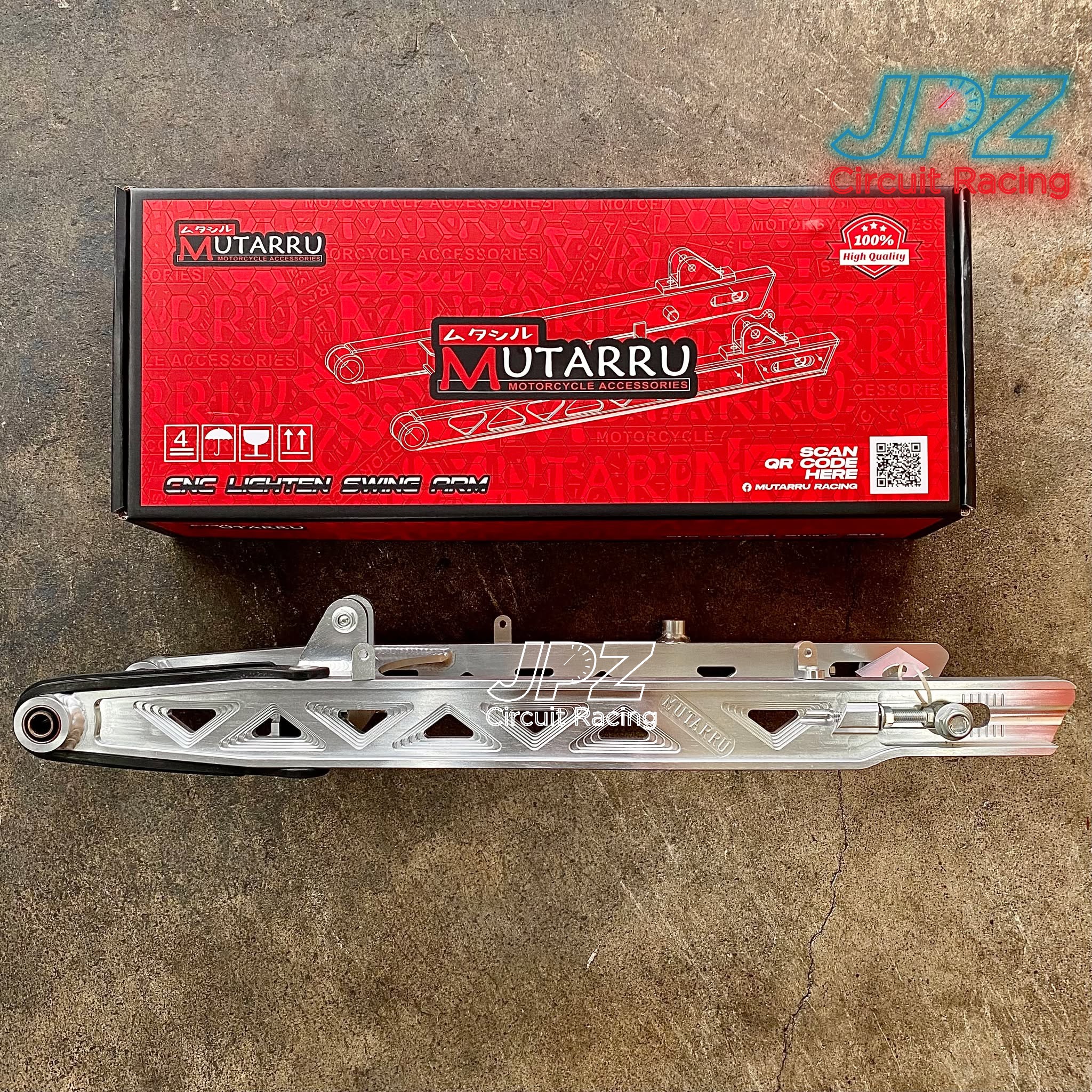 MUTARRU CNC LIGHTEN SWING ARM for SUZUKI RAIDER 150 CARB/Fi | Shopee ...