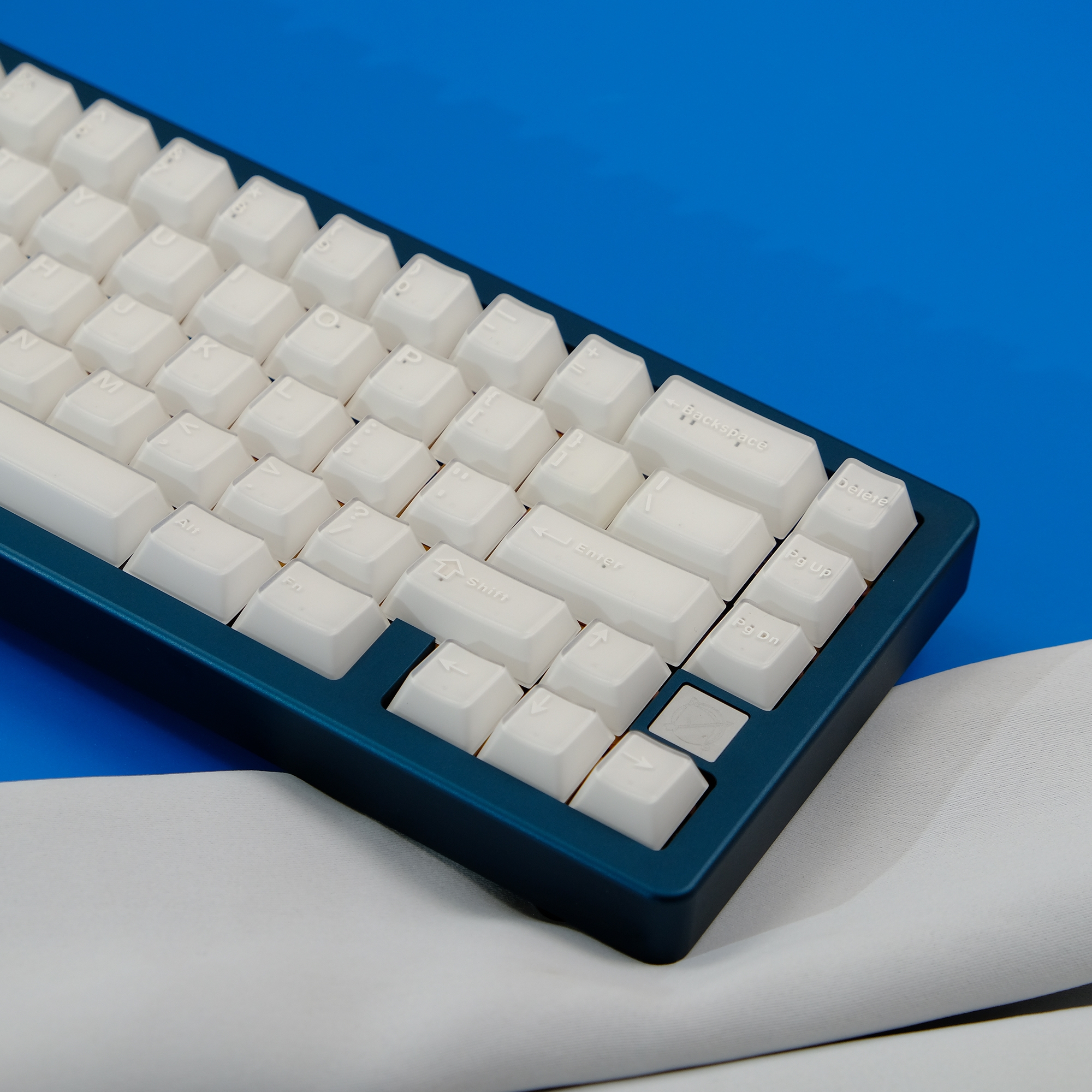 Aifei X-ray Keycaps Cherry Minimalist Translucnet White ABS double shot ...