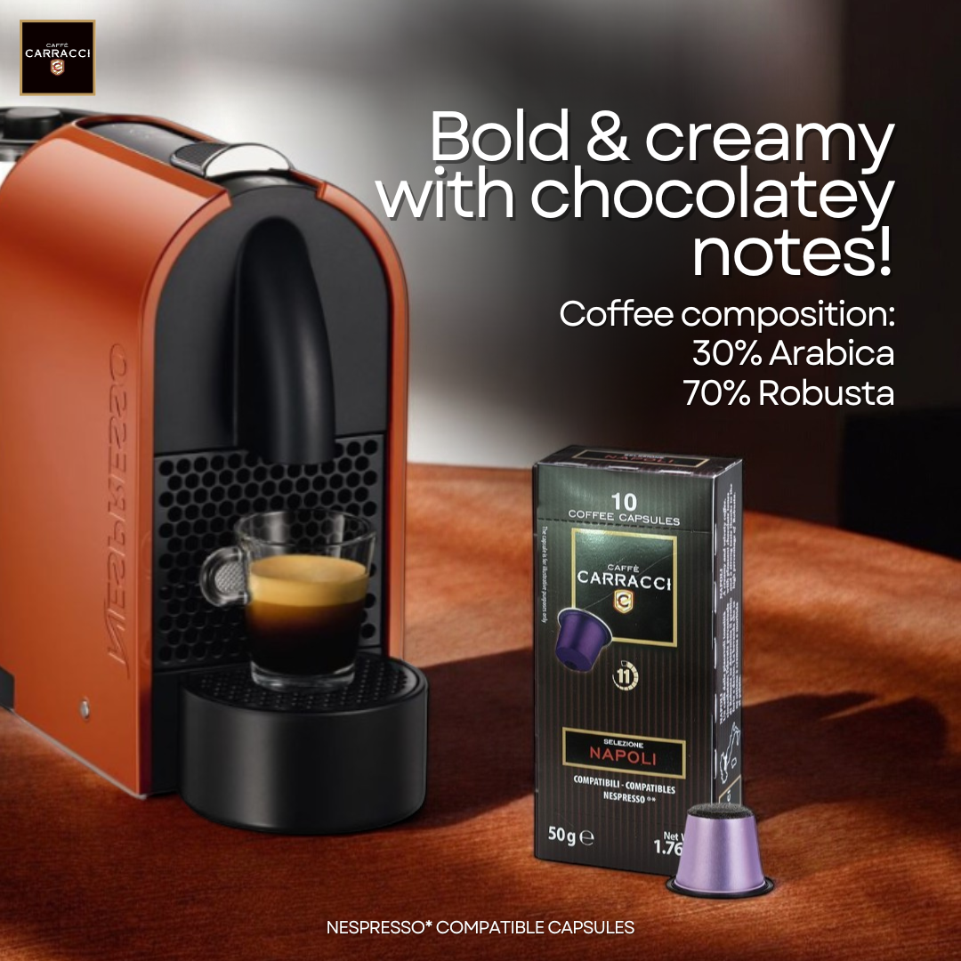 Carracci Nespresso Capsule Bundle Pack - 20 Compatible Coffee Capsules ...