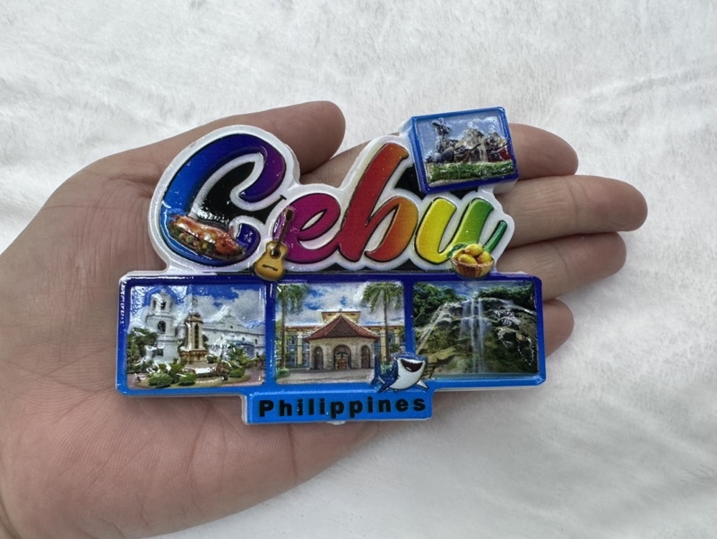 Cebu Philippines Ceramic Ref Magnet Souvenir Collection | Shopee ...