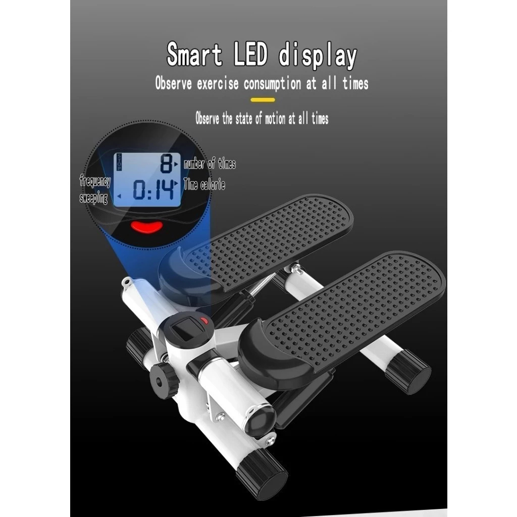 Pedal Exercise Mini Stepper Step Machine Foot Stepper Leg Machine Step ...