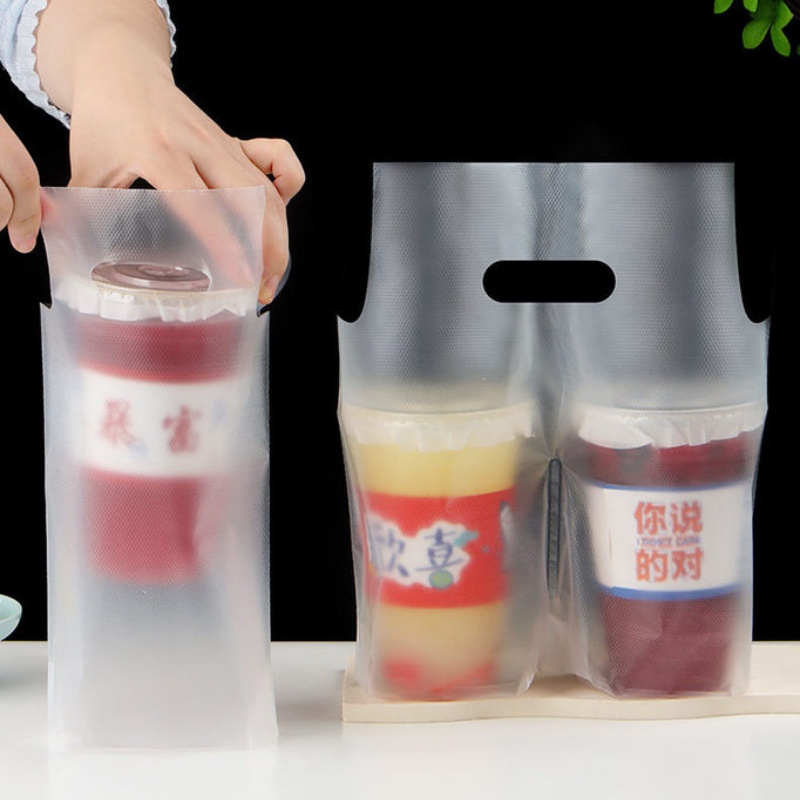 [Buy 50 Take 50] Takeout Plastic Bag SINGLE/DOUBLE/T-Shaped Plastic ...