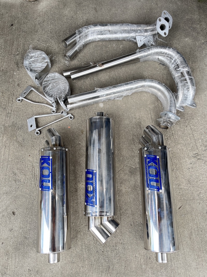 DUAL TIP KOU POWER PIPE HIGH QUALITY OPEN SPECS INDO CONCEPT | Shopee ...