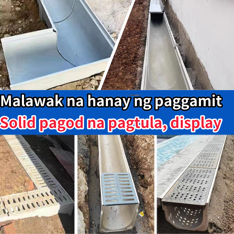 Underground gutters, grates, U hugis floor drains, kalidad ng katiyakan ...