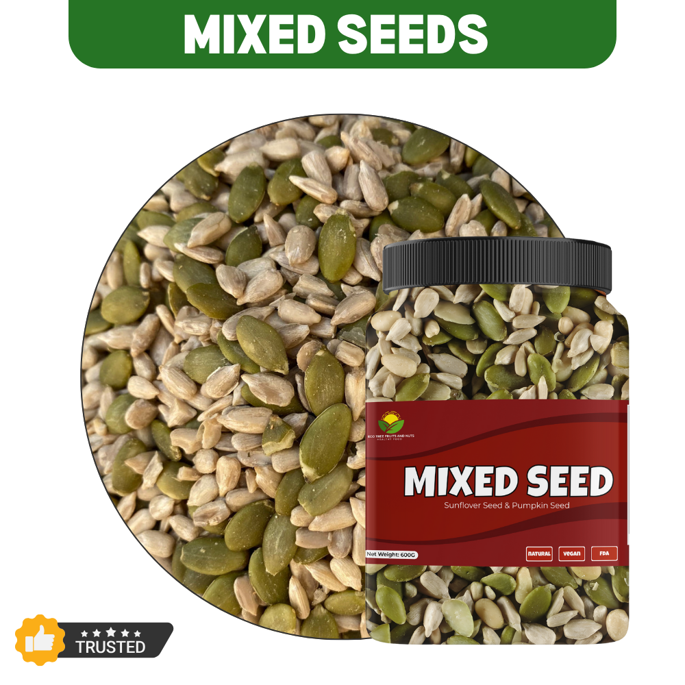 Mixed Seeds ( Sunflower Seeds & Pumpkin Seeds) - 600g | Shopee Philippines