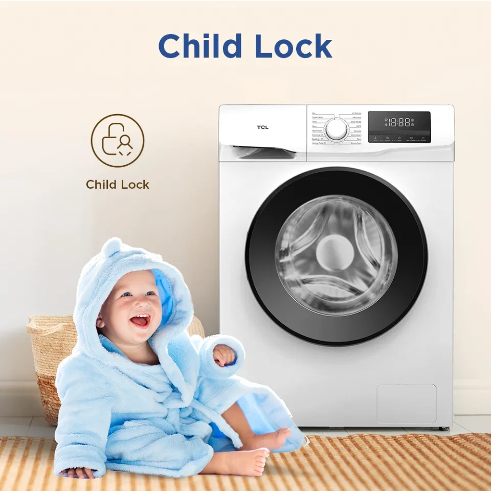 TCL Front Load Inverter Washing Machine - TWF-P60 (HydroActive Inverter ...