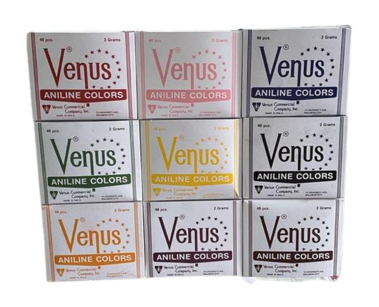 Shin shop_CLOTH COLOR VENUS DYE POWDER 1.5 to 2g SOLD PER 5SACHET AND ...