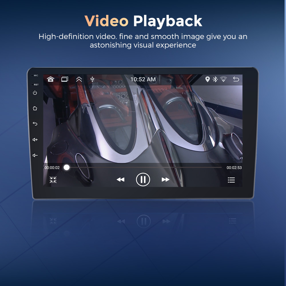 GEARELEC 7/9/10 Inch Android Car Stereo GPS/FM/Wifi/Touch Screen Car ...