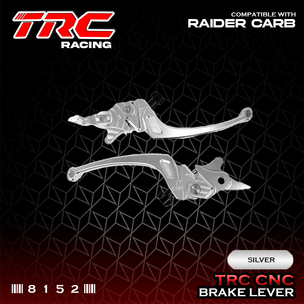 TRC RACING CNC BRAKE LEVER for RAIDER CARB/FI (MODEL 2015 AND UP) 8152 ...