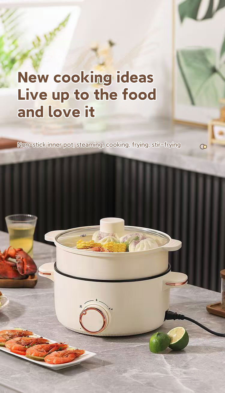 5L Multifunctional Electric Cooker 1000W Multicooker Rice Cooker With ...