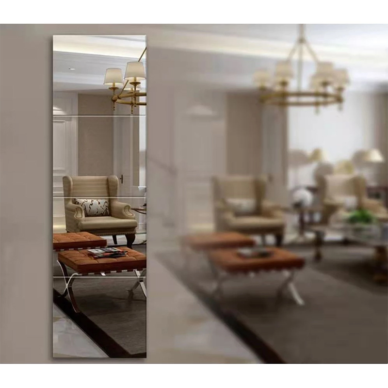 Glass Mirror Sticker Wall full-length mirror Stitching mirror wall ...