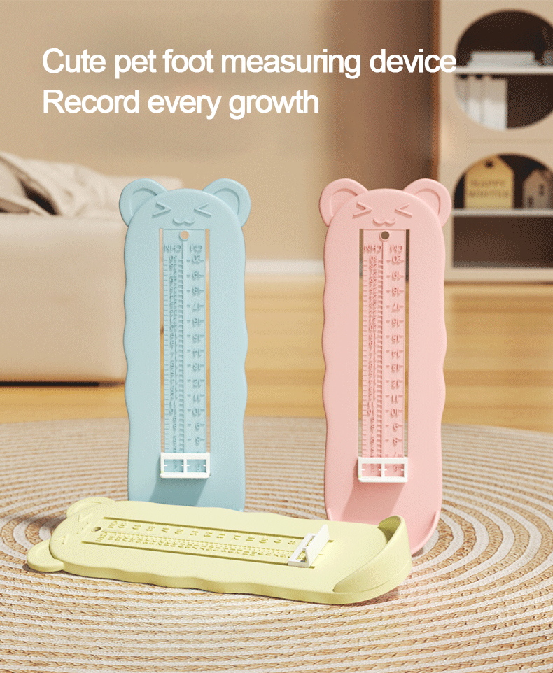 Newborn Baby Foot Length Measuring Device Baby Foot Shoe Size Measure ...