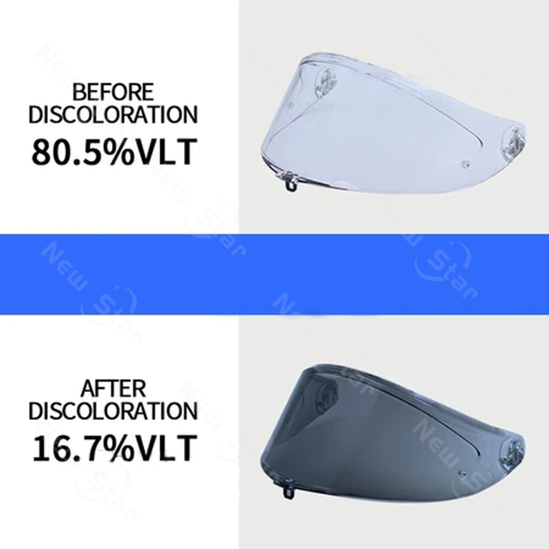 Motorcycle Helmet Lens Anti-Glare Day And Night Use Lenses Agv Visor K1 ...