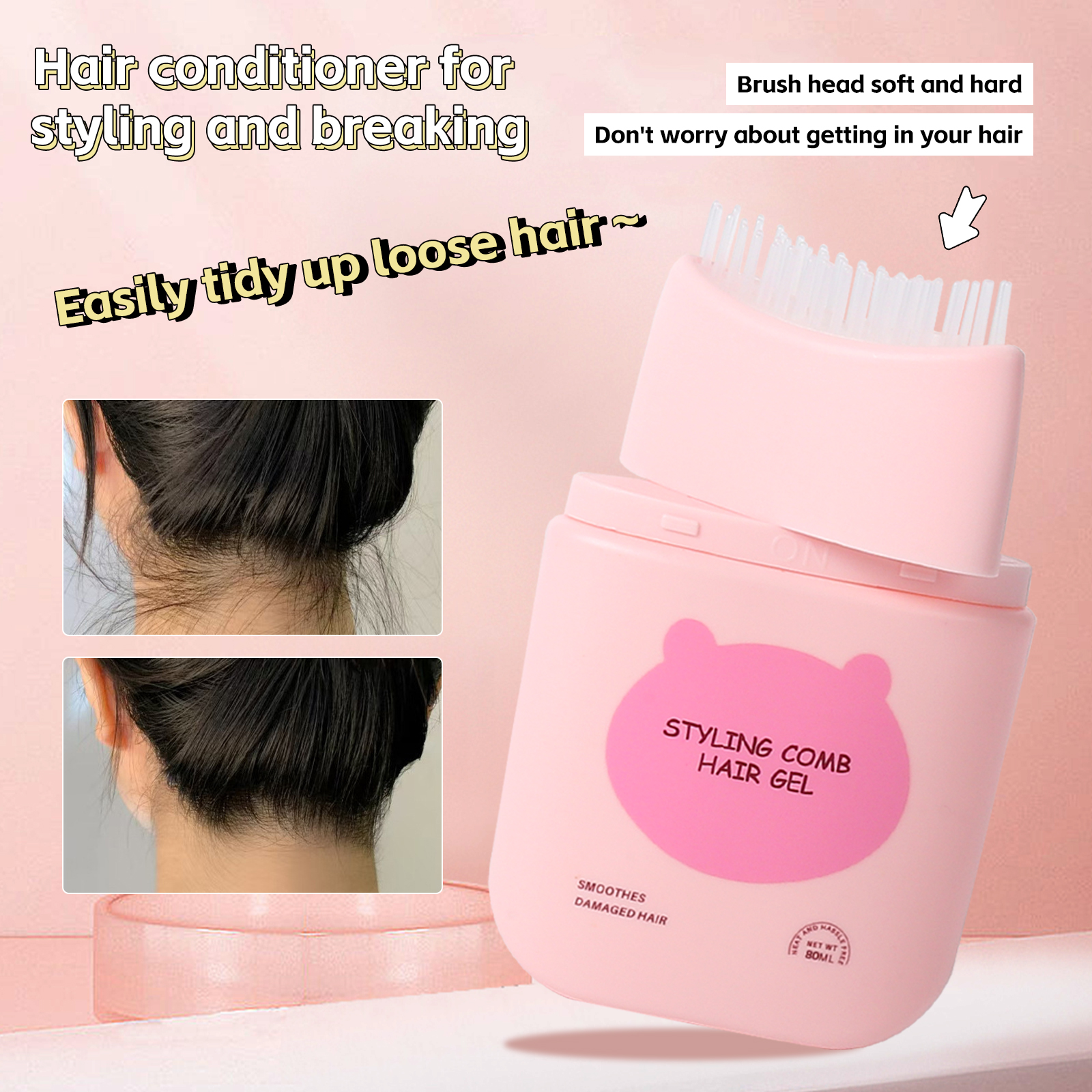 DW Styling Comb Hair Gel [ Shaping Hair Gel W/ Comb ] For Children ...