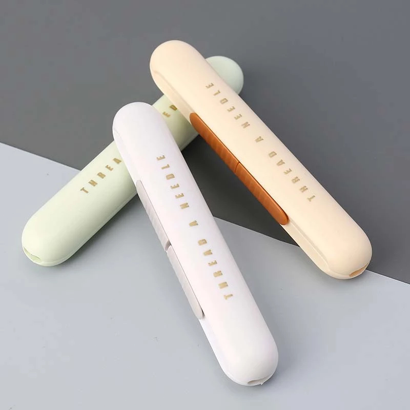 2-in-1 Thread Seam Ripper Needle Threader Manual Sewing Tools Seam ...