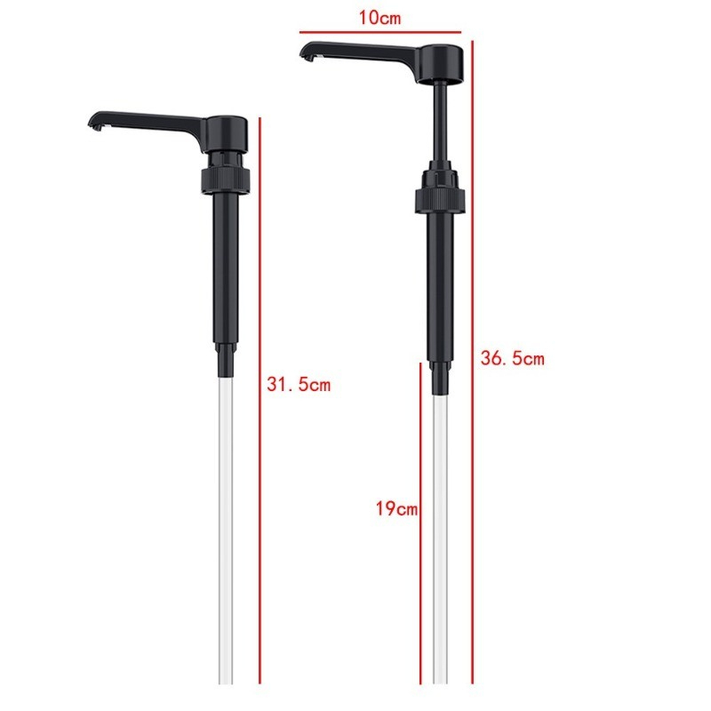 Syrup Pump faucet Pressure Hand Pump Pressure Metering Pump Head Multi ...