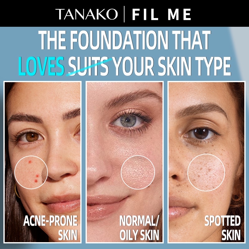 J&r FDA TANAKO FIT ME Matte + Poreless Liquid Foundation SPF 22 ...