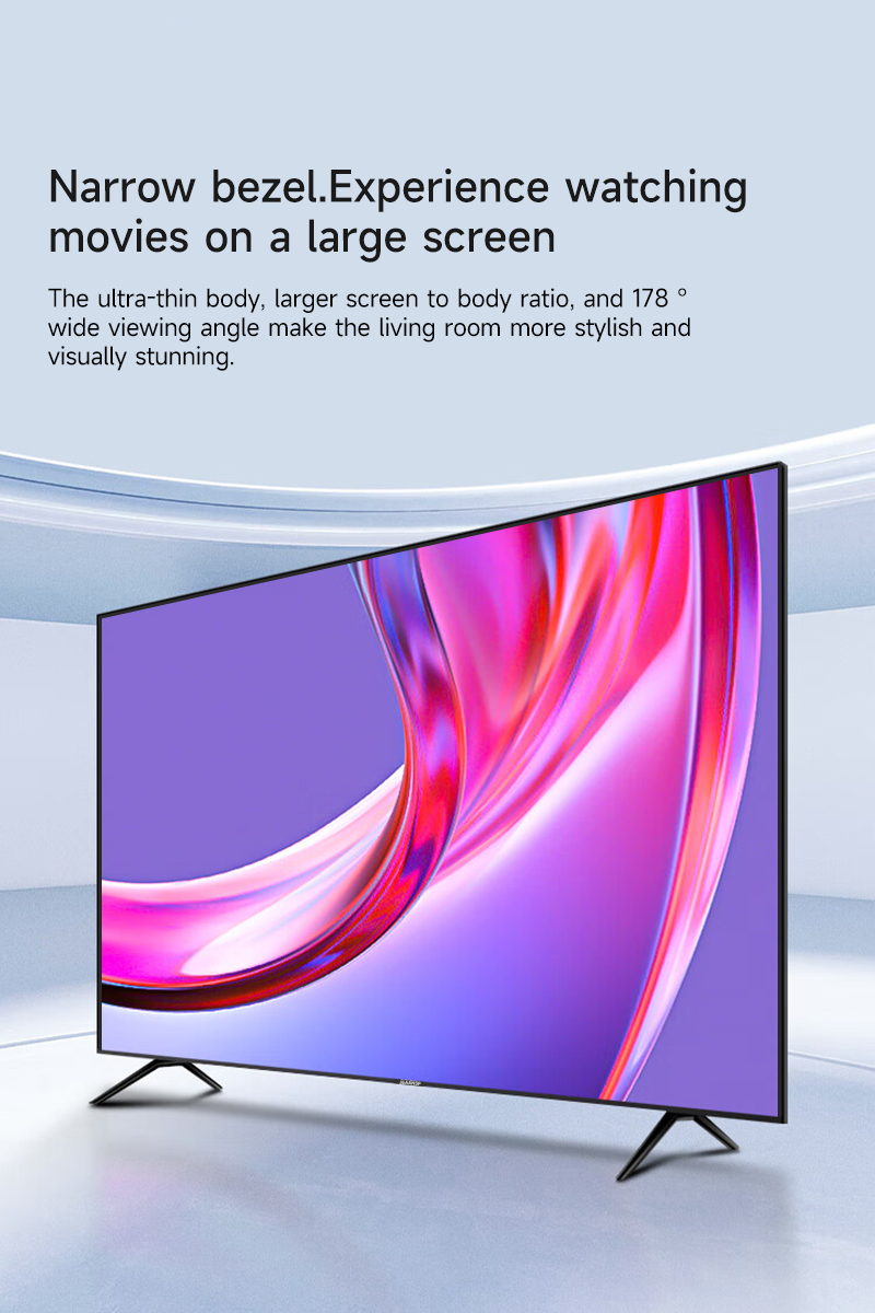 JEAANSP Smart TV 32" 40" 43" 46" 50 Inch Android 12.0 Bluetooth LED TV ISDB WiFi/YouTube/Google ...