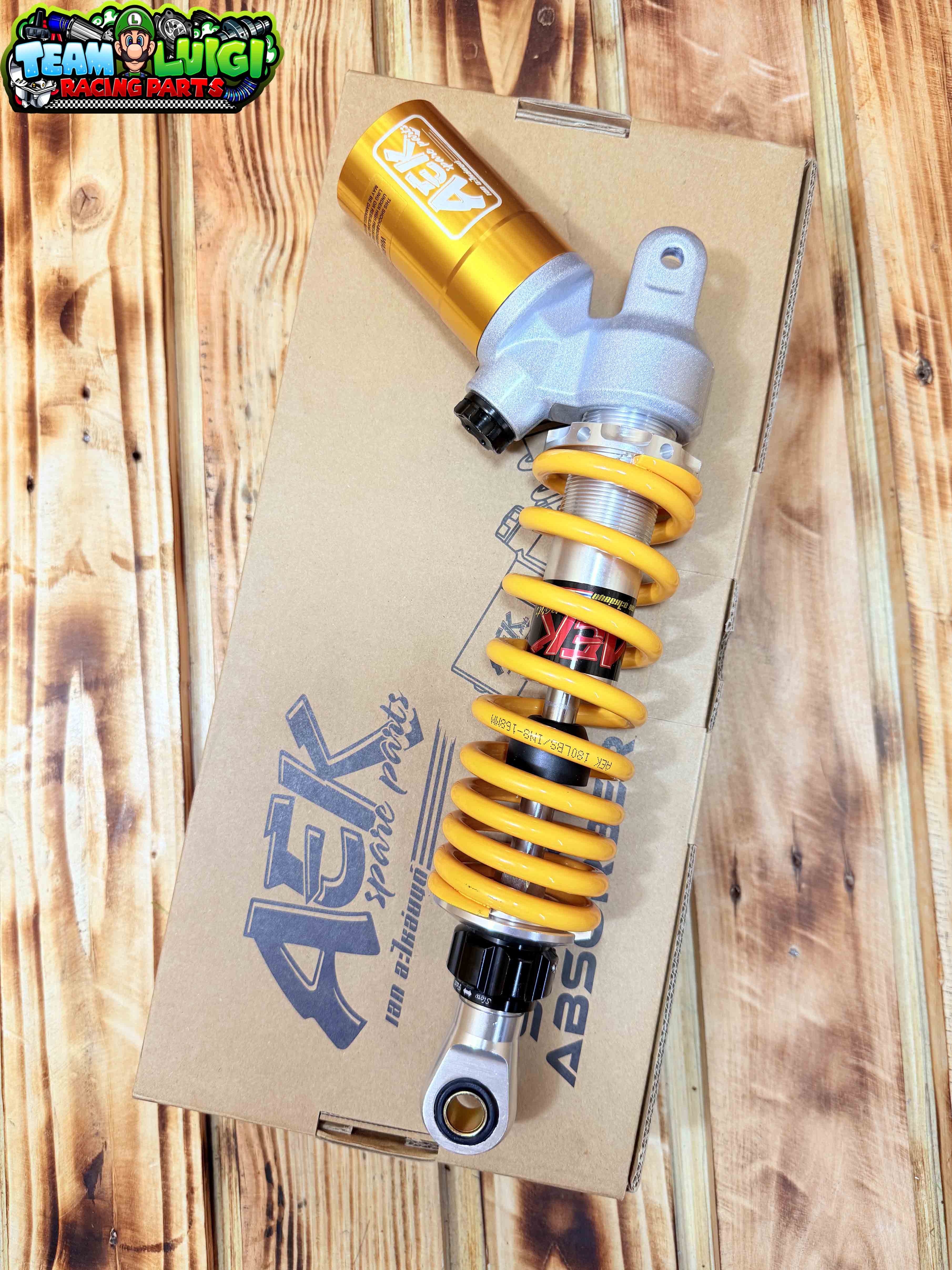 AEK MIO SPORTY / BEAT / SKYDRIVE / MIO I 125 M3 REAR SHOCK WITH GAS ...