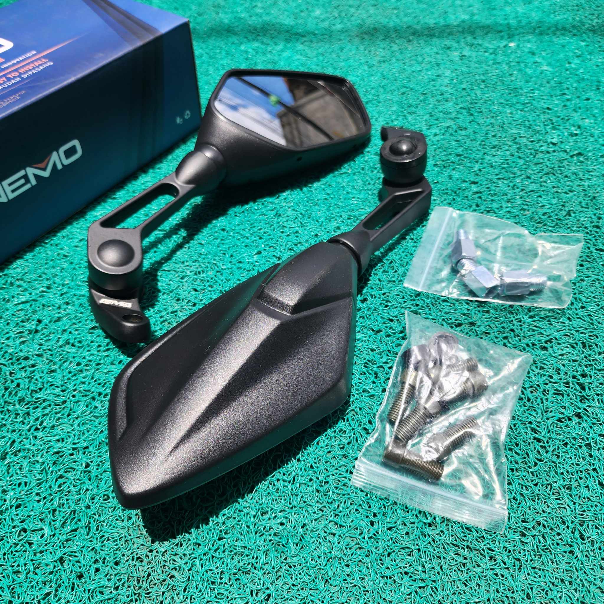 Ducati v3 side mirror (NEMO brand) | Shopee Philippines