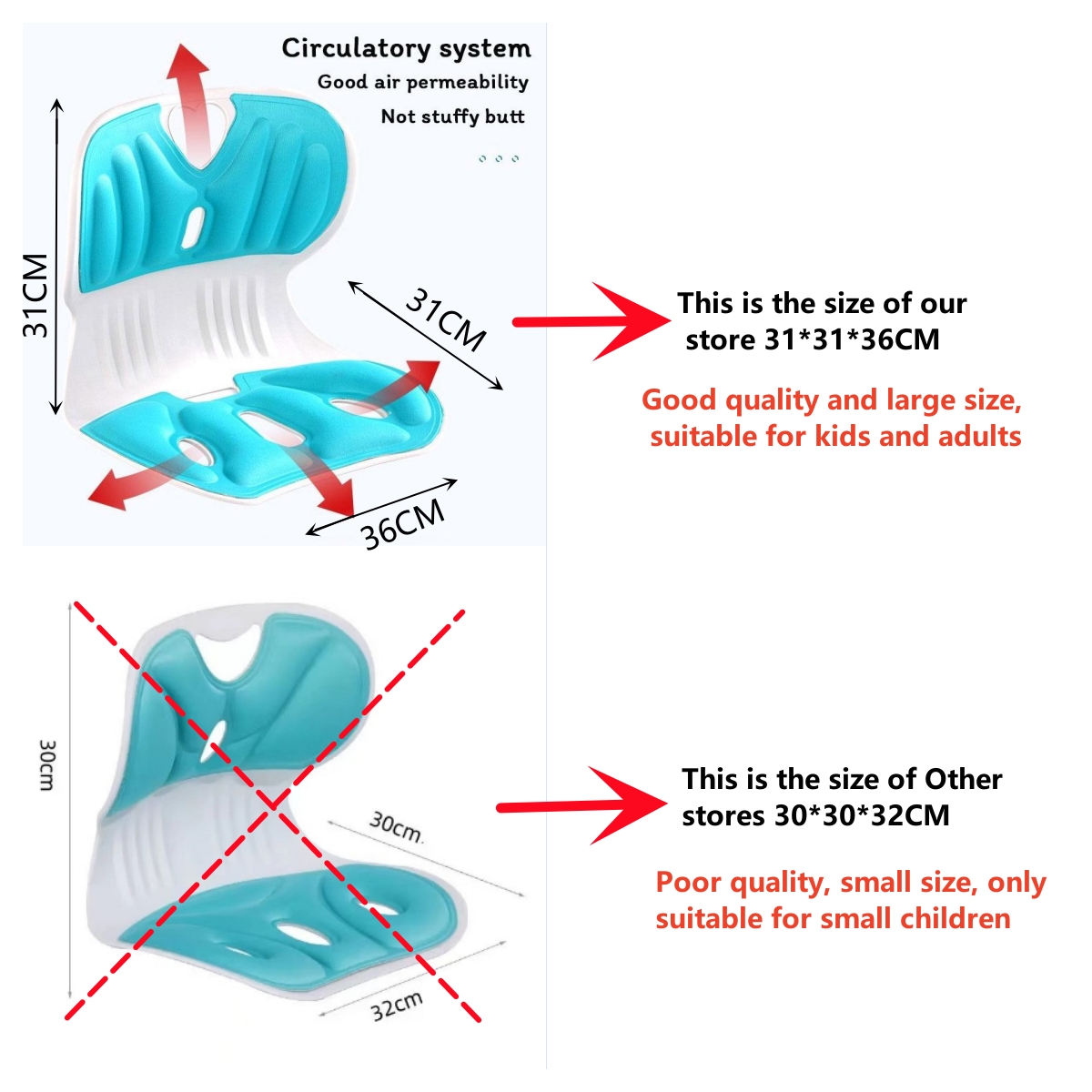Posture Corrector Chair LumbarBack Support Chair Cushion Curable Chair ...