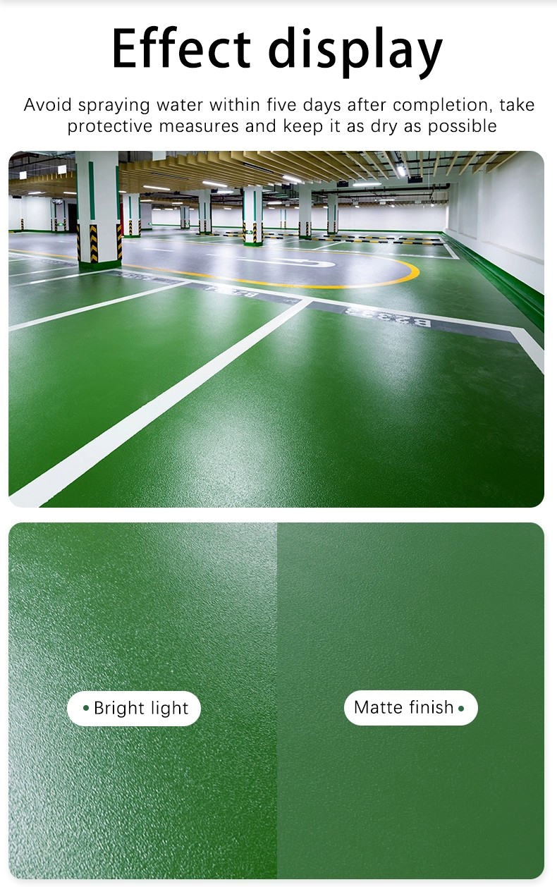 epoxy flooring paint glossy glow in the dark rain or shine elasto floor ...